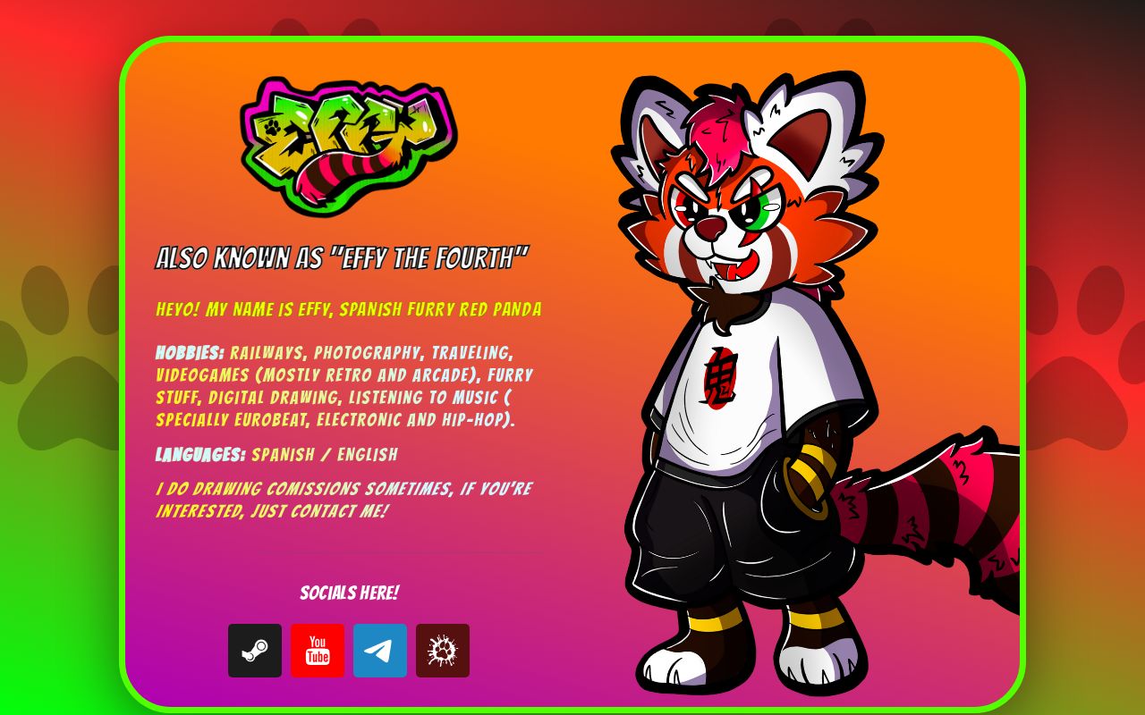 Welcome to Effy's world!